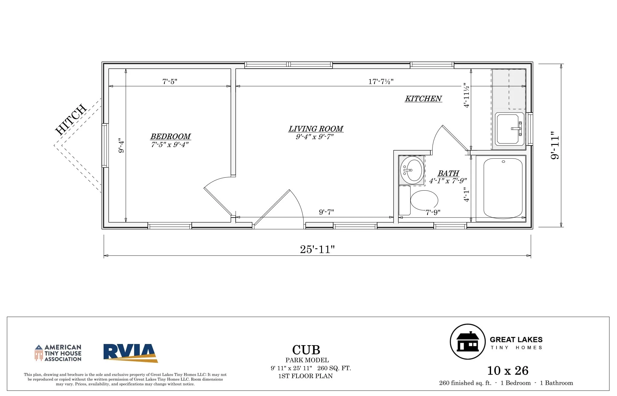 The Cub Cabin - Great Lakes Tiny Home